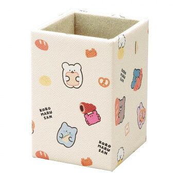 おすすめころまるさんの総柄デザインが可愛いメガネスタンドです。サイズ内寸:約W56×D56×H94mm個装サイズ：10.6×7.4×7.4cm重量約84g個装重量：95g素材・材質合板/合皮仕様内貼り:グレー(C)PG Design inc...