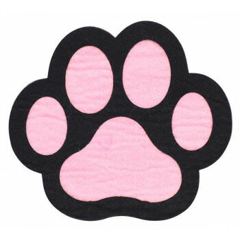 おすすめ猫の肉球をフェルト製の可愛いコースターにしました。肉球は取り外し可能です。1パックに2枚ずつ入っています。サイズ11.5×12.8×h0.5cm個装サイズ：18×15×2cm重量個装重量：20g素材・材質ポリエステル100%付属品取...