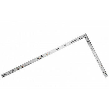 おすすめ本体の巾が19mmなので、2×4工法に最適です。勾配が一目で測れる勾配目盛付です。裏面には通常の目盛(50cm・1尺5寸)が入っています。大きく鮮明な目盛数字を採用しました。サイズ520(260)×19×1.0mm個装サイズ：56×...