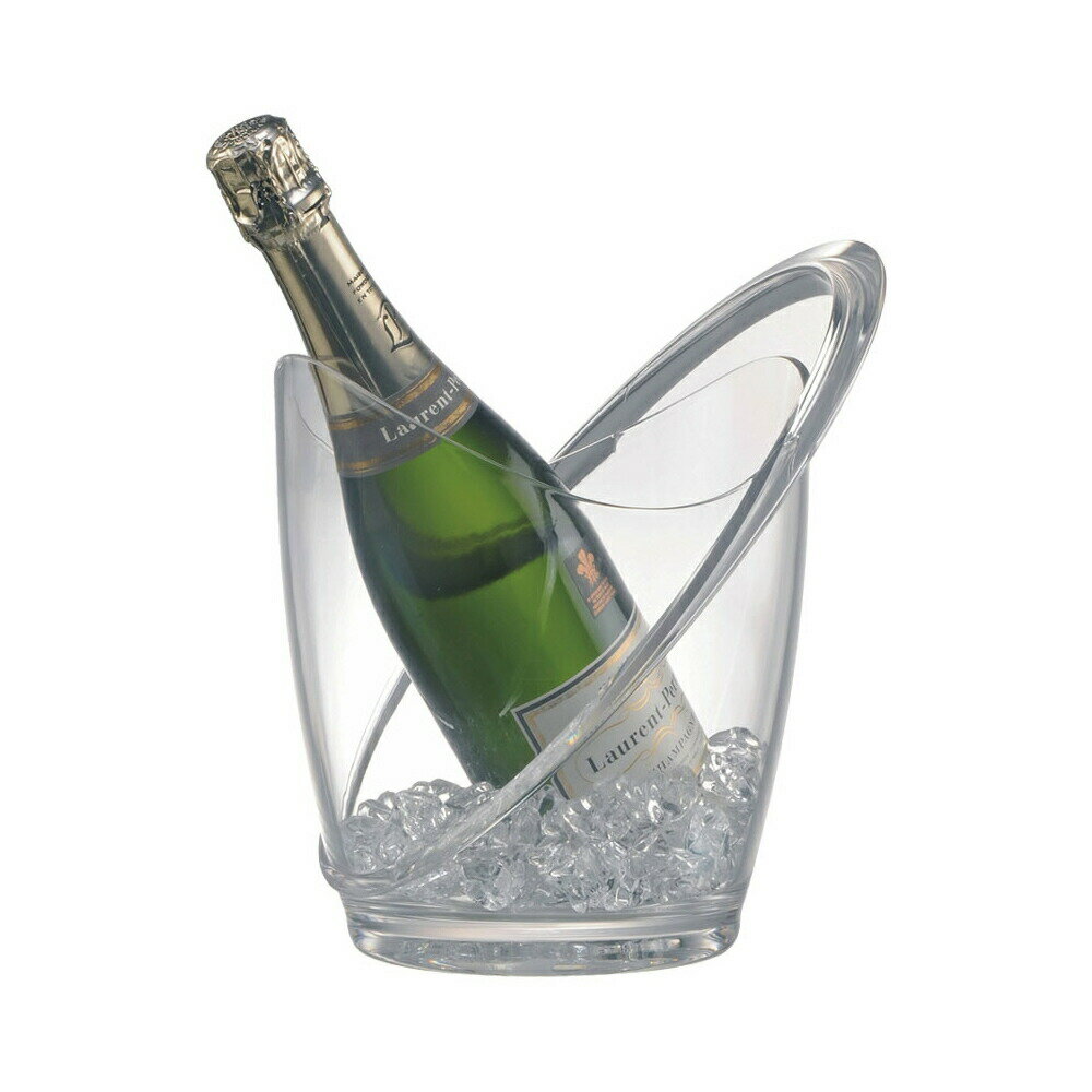 おもてなしにぴったりなワインクーラーです♪オービット=「軌道」のようなアクセントでユニークなデザインのワインクーラーです。レギュラーボトル1本を収納可能。サイズ220×235×270mm個装サイズ：27×24×22cm重量個装重量：400g...