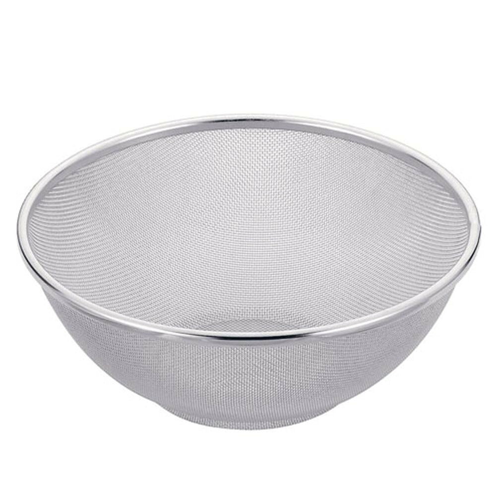 食材の水切りにおすすめ!太線仕様の金網を採用しているため、より頑丈です。サイズ外径220×深さ86mm個装サイズ：10.8×23.7×22.6cm重量個装重量：173g生産国中国食材の水切りにおすすめ!太線仕様の金網を採用しているため、より...