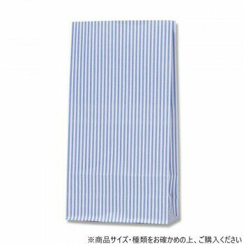 おすすめ飽きのこないブルーのストライプ柄でマチの小さい角底袋です。サイズ幅150×マチ65×高280mm個装サイズ：31.2×18.5×7.5cm重量個装重量：958g素材・材質晒クラフト紙生産国日本fk094igrjs