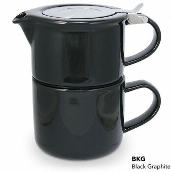 Cafe＆acuteスタイルが簡単に楽しめるティー・フォー・ワンは、ティーポットとカップにステンレス製のインフューザーが一体化されシンプルにお茶を楽しむためにデザインされています。紅茶はもちろんのことルイボスティーなどの細かいルーズリーフ、...