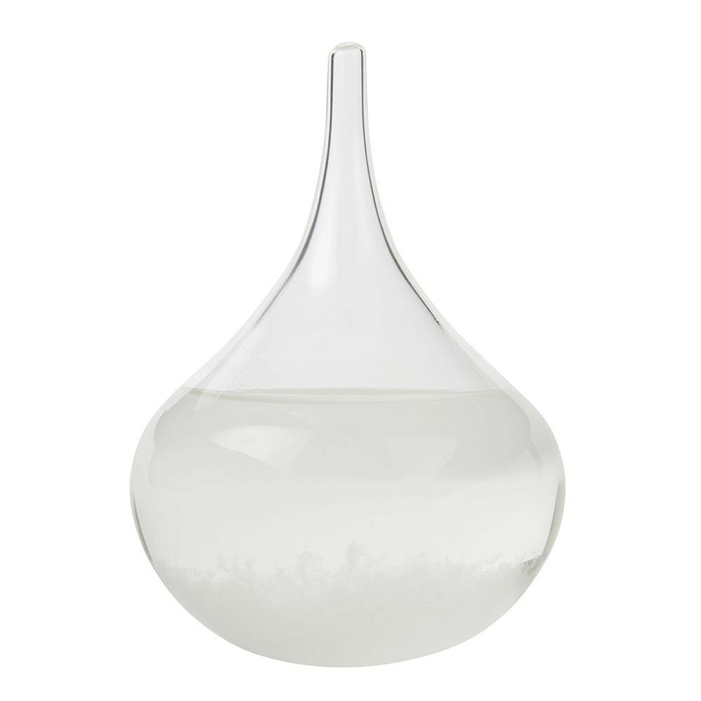 不思議な現象をインテリアとして楽しめます。ストームグラスは19世紀初頭にヨーロッパにて航海時に気象情報を予測するのに使われていました。複数の化学薬品をアルコールに溶かしてガラス容器に詰めたもので、天候によって結晶の様子が変化すると言われてい...