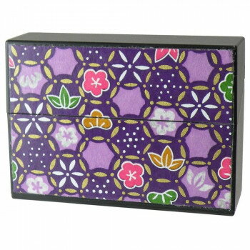 小物入れ等にも友弾和紙を装飾に貼りました。日本の可愛いが詰まったシリーズです。喫煙用途以外でもお使いいただけます。※和紙の特性上、水洗いは出来ません。※ツヤ出し加工を施してありますので、水拭き程度のお手入れは可能となっています。※柄の見え方...