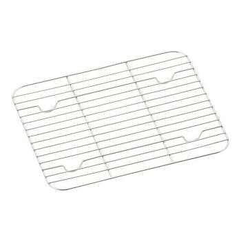 おすすめ角バットにセットして、水切り・油切りや蒸し調理などに使えるアイテムです。網目が細かいため、小さめの食材も落ちにくく、効率的に水分を切ることができます。サイズ間口×奥行:177×135mm、アミ目のピッチ約7〜8mm個装サイズ：36×...