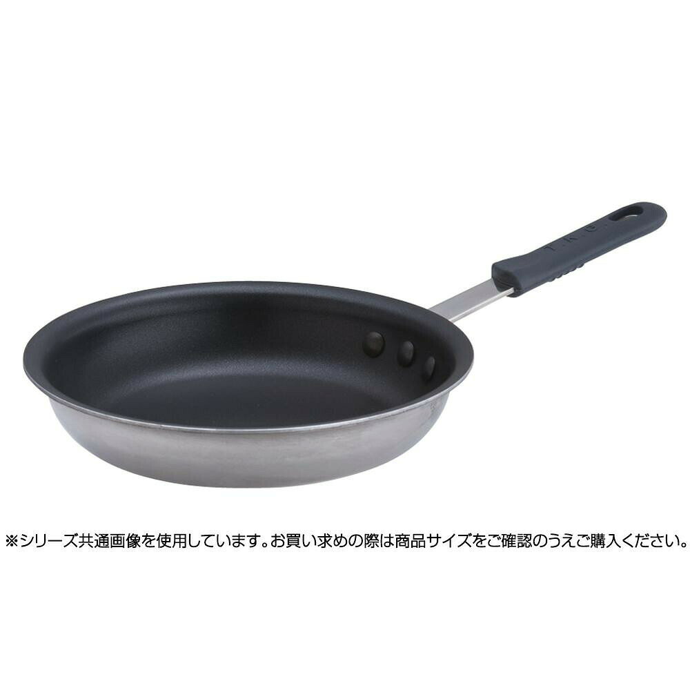 ムラなく均一に加熱します。ハードコーティング加工のフライパンです。サイズ内径218×深さ47mm個装サイズ：26.0×41.0×8.0cm重量0.73kg個装重量：1000g仕様IH対応外径:24cm板厚:3.0mm生産国中国ムラなく均一に...