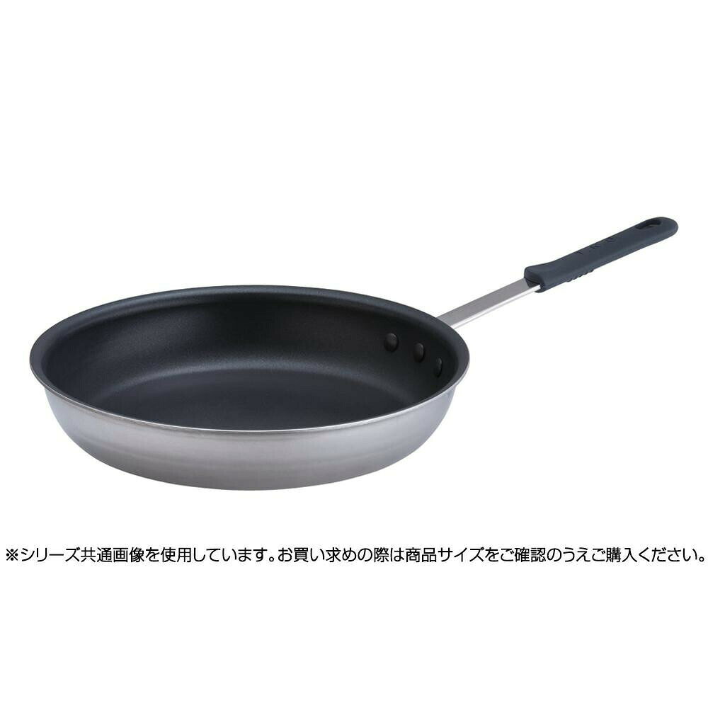 ムラなく均一に加熱します。ハードコーティング加工のフライパンです。サイズ内径300×深さ60mm個装サイズ：34.0×49.0×9.0cm重量1.44kg個装重量：1750g仕様IH対応外径:32cm板厚:3.0mm生産国中国ムラなく均一に...
