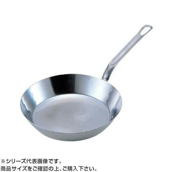 IH対応のフライパン!ステンレス製の丈夫なフライパンです。サイズ内径278×深さ53mm個装サイズ：13.9×56×30cm重量個装重量：1579g素材・材質SUS444(NSSC190)仕様容量:2.6L底板厚:2.3mm生産国日本IH対...