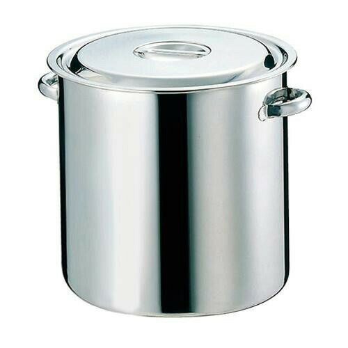 目盛り付きで便利なキッチンポット引掛用金具付きのフタで置場に困りません。内側に一目でわかる計量メモリが付いてとても便利です。サイズ外寸:φ293mm、内寸:φ280mm、深さ:280mm個装サイズ：33×33.8×33cm重量2.5kg個装...