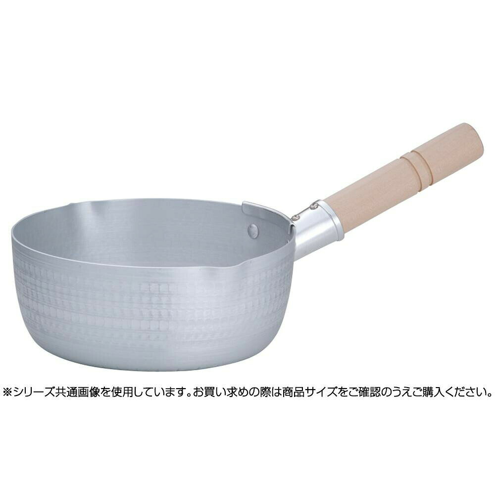 幅広く使えます。注ぎ口が両側にある雪平鍋です。サイズ内径180×深さ74mm個装サイズ：20.0×35.0×12.0cm重量0.3kg個装重量：600g仕様容量:1.4L板厚:1.5mmアルマイト加工ガス火専用生産国中国幅広く使えます。注ぎ...