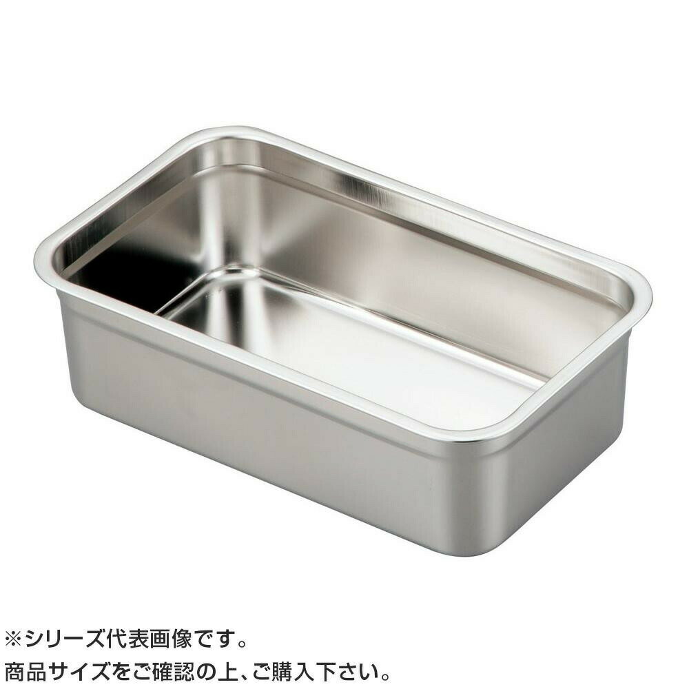 ステンレス製の深型長バット。18-8ステンレスを使用した深型長バットです。サイズ縦300×幅180×高さ86mm個装サイズ：10.4×32.7×25.8cm重量個装重量：544g素材・材質18-8ステンレス生産国日本ステンレス製の深型長バッ...