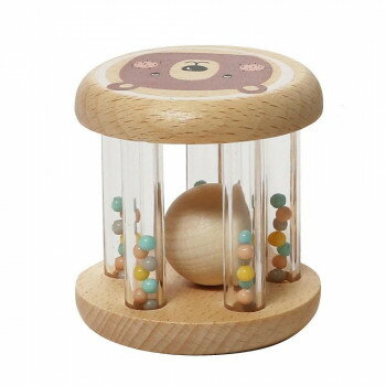 優しい色合いの木製おもちゃお部屋に散らばっていても可愛く見えちゃう優しい色合いの木製おもちゃ。片付けの暇もない親御さんもニッコリ。振ったり、掴んだり、脳に刺激を与えてくれ、形状を認知するのに最適な赤ちゃん用です。カラフルな小粒がシャラシャラ...