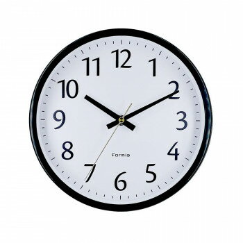 見やすい文字盤デザイン見やすい文字盤デザインと、シンプルなフレームカラーで、どんなお部屋にもマッチするデザインです。滑らかに進む連続秒針です。サイズΦ228×44mm個装サイズ：23.6×23.6×5cm重量334g個装重量：411g素材・...