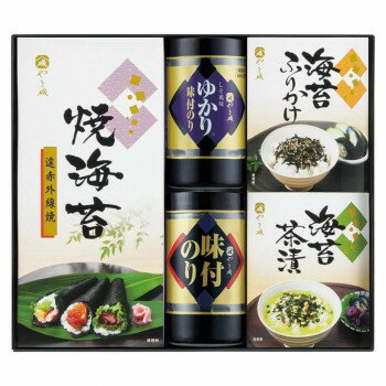 香ばしいごまとの相性が抜群のふりかけ口どけの良い海苔に有機丸大豆醤油使用のたれで調味した、旨味のある味付海苔、三島食品「ゆかり」をブレンドしたたれで調味した赤しそ風味の味付海苔、遠赤外線でむらなく焼き上げた豊かな香りとパリッとした食感の焼海...