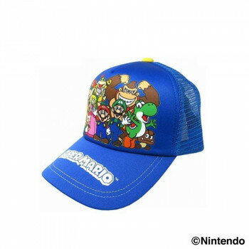スーパーマリオデザインのキャップスーパーマリオデザインのキャップです。サイズ54cm個装サイズ：17×21×12cm重量個装重量：62g素材・材質本体:メッシュ/ポリエステル100%仕様(C)Nintendo生産国中国fk094igrjs