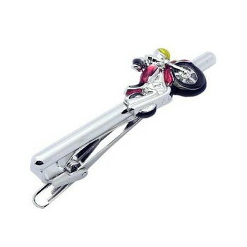 バイクのタイバーバイクのタイバーです。記念日のプレゼントや贈り物におすすめです。ニューヨーク発アクセサリーブランドSWANKは、1897年に設立された老舗ジュエリーメーカーです。サイズ個装サイズ：8×9×4cm重量個装重量：50g生産国日本...