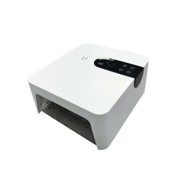 充電式ネイルライト充電式でコードなし。施術の際はストレスフリーでご使用いただけます。間口が広くフットネイルも楽に施術できます。底板の金属プレートはマグネット式で取り外し可能です。45個の電球が付いており、照射エリア広く、硬化ムラを防ぎます。...