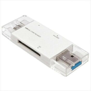 おすすめコンパクトサイズのカードリーダーです。コネクタキャップ付きなので使わない時も安心です。カード認識LEDランプ付です。※mini SD、miniSDHCは、別売アダプターが必要です。※掲載の写真は、現物とは色彩が異なる場合がございます...