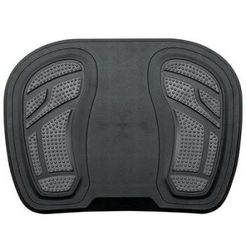 おすすめ突起が足裏に心地よいフットレストです。幅広450mmサイズでゆったり使えます。オフィスや自宅などのデスク下で足を快適に足が置けることで太ももへの圧迫を軽減、デスクワーク中の姿勢が保ちやすくなります。軽くて丈夫な耐衝撃性PS採用。※製...
