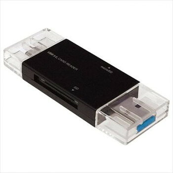 おすすめコンパクトサイズのカードリーダーです。コネクタキャップ付きなので使わない時も安心です。カード認識LEDランプ付です。※mini SD、miniSDHCは、別売アダプターが必要です。※掲載の写真は、現物とは色彩が異なる場合がございます...