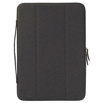 おすすめ表面は上質でカジュアル感のあるファブリック素材を使用。開閉しやすいダブルファスナー。持ち運びに便利なハンドル付きです。内側の起毛素材がやさしく保護。【ご使用上の注意】※機種によっては収納できないPC・タブレットもございます。収納サイ...