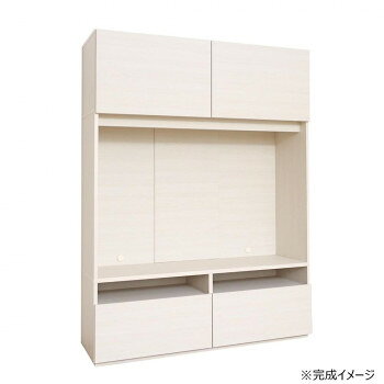 見せる収納と隠す収納を両立シンプルながらも高い収納力と使いやすさを兼ね備えた、壁面タイプのテレビボードです。AV機器に便利なオープン棚、収納しやすい引き出し、配線もスッキリまとまる設計で、リビングを美しく整えます。必要工具:プラスドライバー...