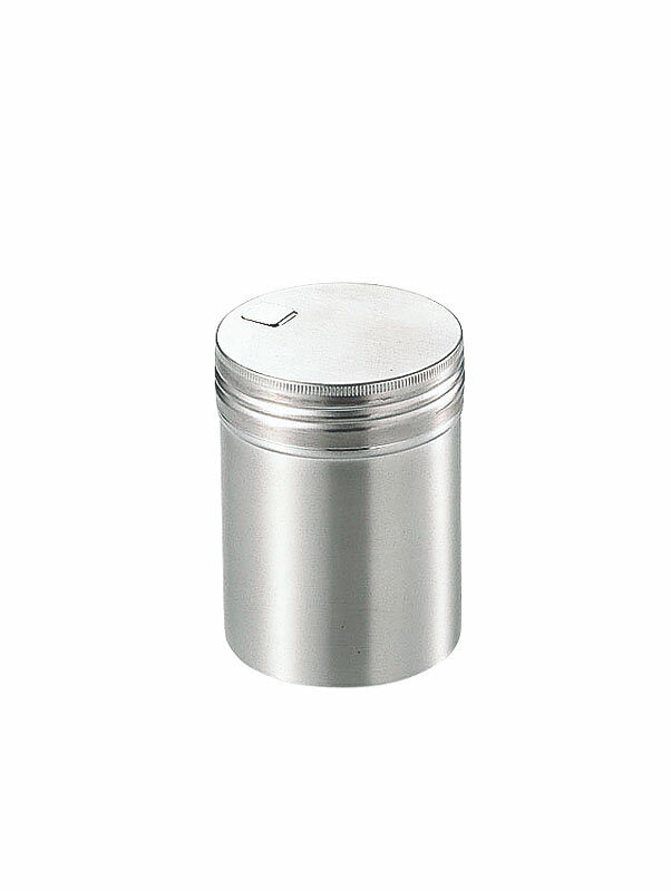 規格大T缶サイズ：直径×高さ（ごま缶高さ）φ72×H 96（H121）材質：18-8ステンレス生産地：燕三条P（こしょう） S（塩） F（ふりかけ） A（化学調味料） G（ガーリック） N（のり） ごま T（とうがらし）