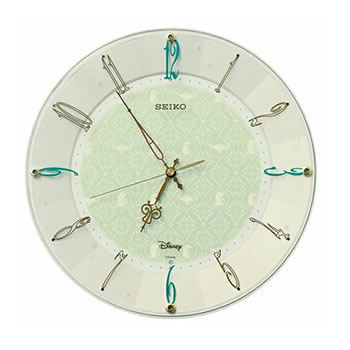 ディズニー アラジンの世界観を美しく表現した掛時計暗くなるとアラジンのキャラクターたちが浮かび上がります。・電波修正機能（40kHz/60kHz自動選局・受信OFF機能つき）・光センサーによる自動秒針停止機能（おやすみ秒針）・石膏ボード用掛...