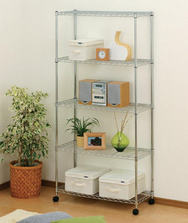 ※リニューアルに伴いパッケージ・内容等予告なく変更する場合がございます。予めご了承ください。組み立てが簡単！棚の高さを自由に変えることができます。 移動に便利なキャスター付です。 ポールが直径19mmと、メタルミニと同じ太さですのでメタルミ...