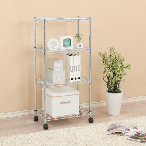 ※リニューアルに伴いパッケージ・内容等予告なく変更する場合がございます。予めご了承ください。組み立てが簡単！棚の高さを自由に変えることができます。 移動に便利なキャスター付です。 ポールが直径19mmと、メタルミニと同じ太さですのでメタルミ...