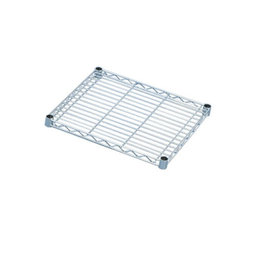 ●商品サイズ（cm）：幅45×奥行40●耐荷重：棚板1枚あたり　約75kg●主要材質：スチール（クロームメッキ）●付属品：棚板固定部品（4組）検索キーワード：楽天HC【e-netshop】　ラック楽天HC【e-netshop】 最強翌日配送...