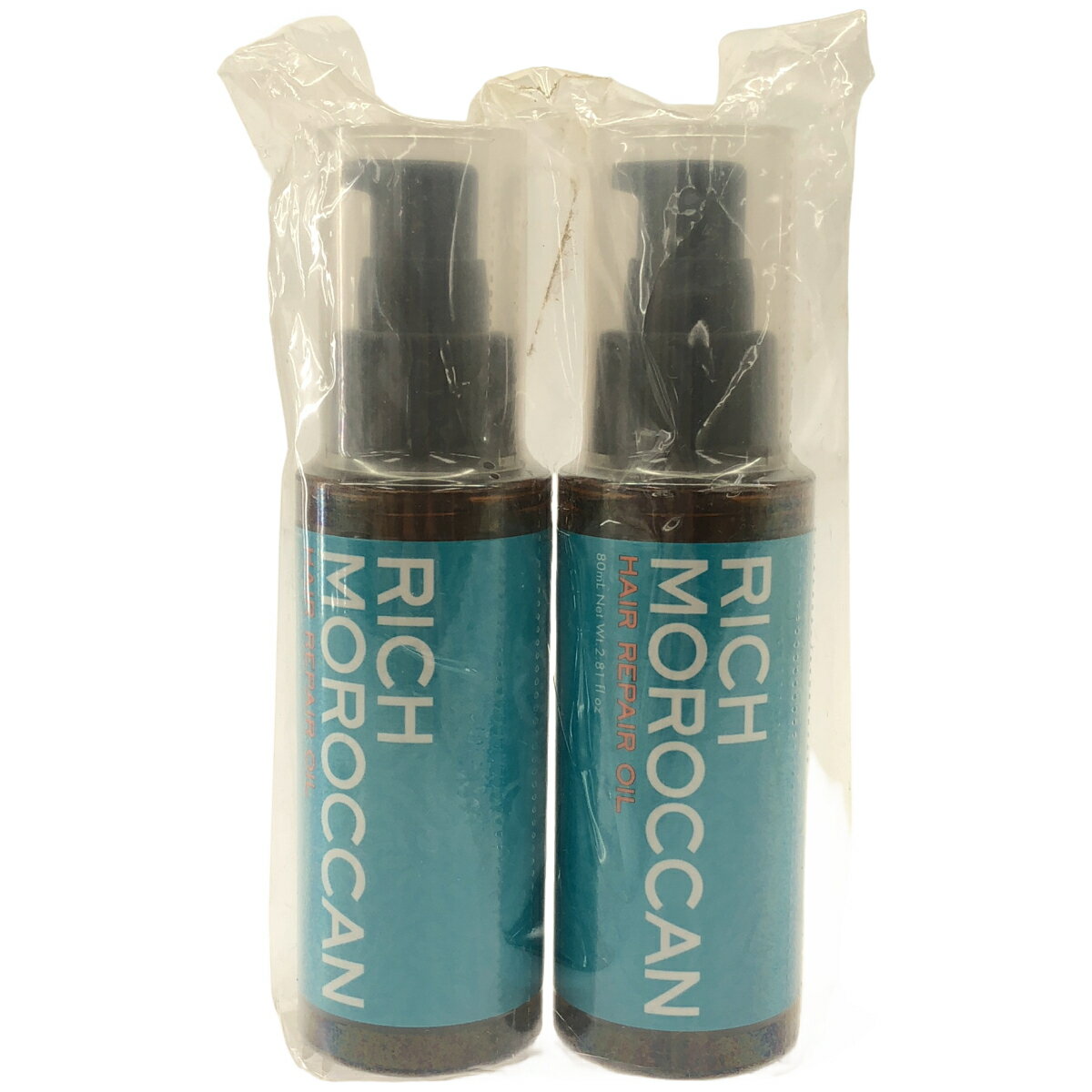 リッチモロッカン ヘアリペアオイル 80mL 2本セット 状態ランク： 未使用 当店の商品は、他の方からお譲りいただいたものですが、外箱や保管状態をしっかりとチェックしております。 ・ 製造年月日は商品により確認できかねる場合がございます。...