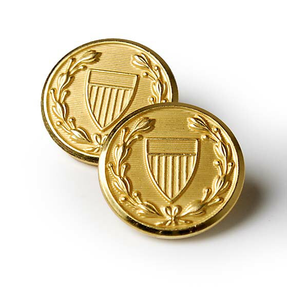 US．ARMY．ROTC．ボタン(新品）/myb アメリカ軍本物ジャケット用ボタン ROTCは Reserve Officers Training Corps 軍の幹部を育成する学校（予備役将校訓練学校） デッドストック物で希少価値アイテム...