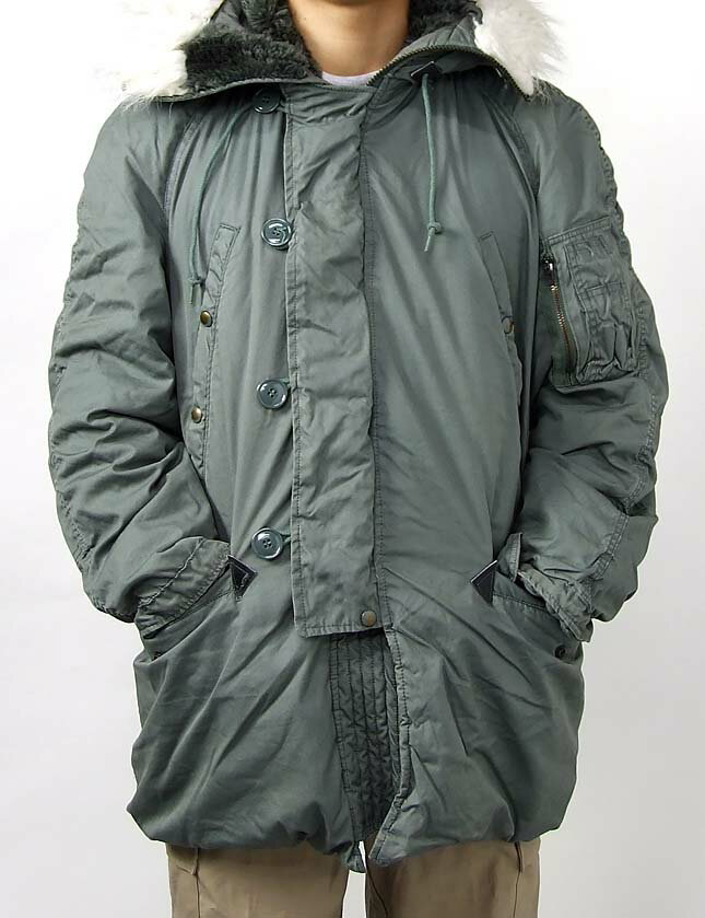 アメリカ軍エアフォースN−3Bパーカー（USED）/fb アメリカ軍実用本物 アラスカンジャケットと呼ばれる物でこれより 暖かいジャケットはないと言われます 希少品でなかなか市場に出ない商品 今回の入荷分は程度が良く、ヨゴレや補正などが あ...