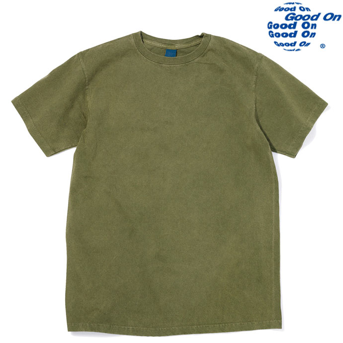 Good On グッドオン ショートスリーブクルーTシャツ 5.5oz 半袖Tシャツ GOST701 良質なUSAコットンを使用した5.5オンス 100% Cotton Jerseyで製作される最もベーシックなアイテム、半袖クルーネックTシ...