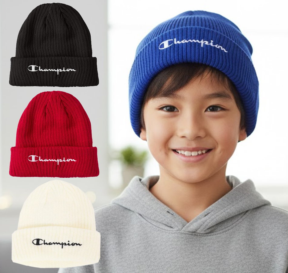 キッズサイズのダブルワッチです。 お洋服に合わせやすいベーシックなデザインに、ブランドロゴ刺繍がアクセント。 アクリルなので、1年中ご使用いただけます。 伸びが良く、小さめサイズを探されてる大人の方にもおすすめです。 ご家庭でお洗濯ができま...