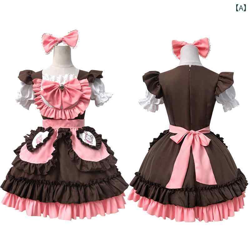 ・カテゴリ: 服装・スタイル: ロリータ・スタイルタイプ: 清新甘め・デザインテーマ: 日本アニメ・用途: ゲームアニメキャラクターコスプレ・主な素材: ポリエステル70%-80%・カラー展開: ピンク・サイズ展開: S、M、L、XL