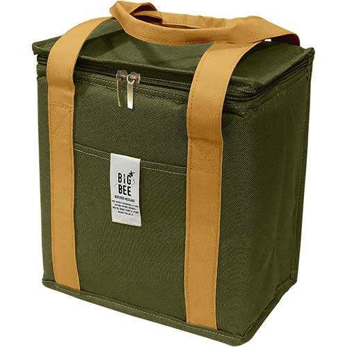 ・オリーブグリーン BOX オリーブグリーン・・Color:オリーブグリーン・サイズ：約幅23×奥行14×高さ25cm（持ち手含まず）・容量：6L・耐荷重：約11kg・材質：表地/ポリエステル 中生地/PEVAランチバッグとして、クーラーバ...