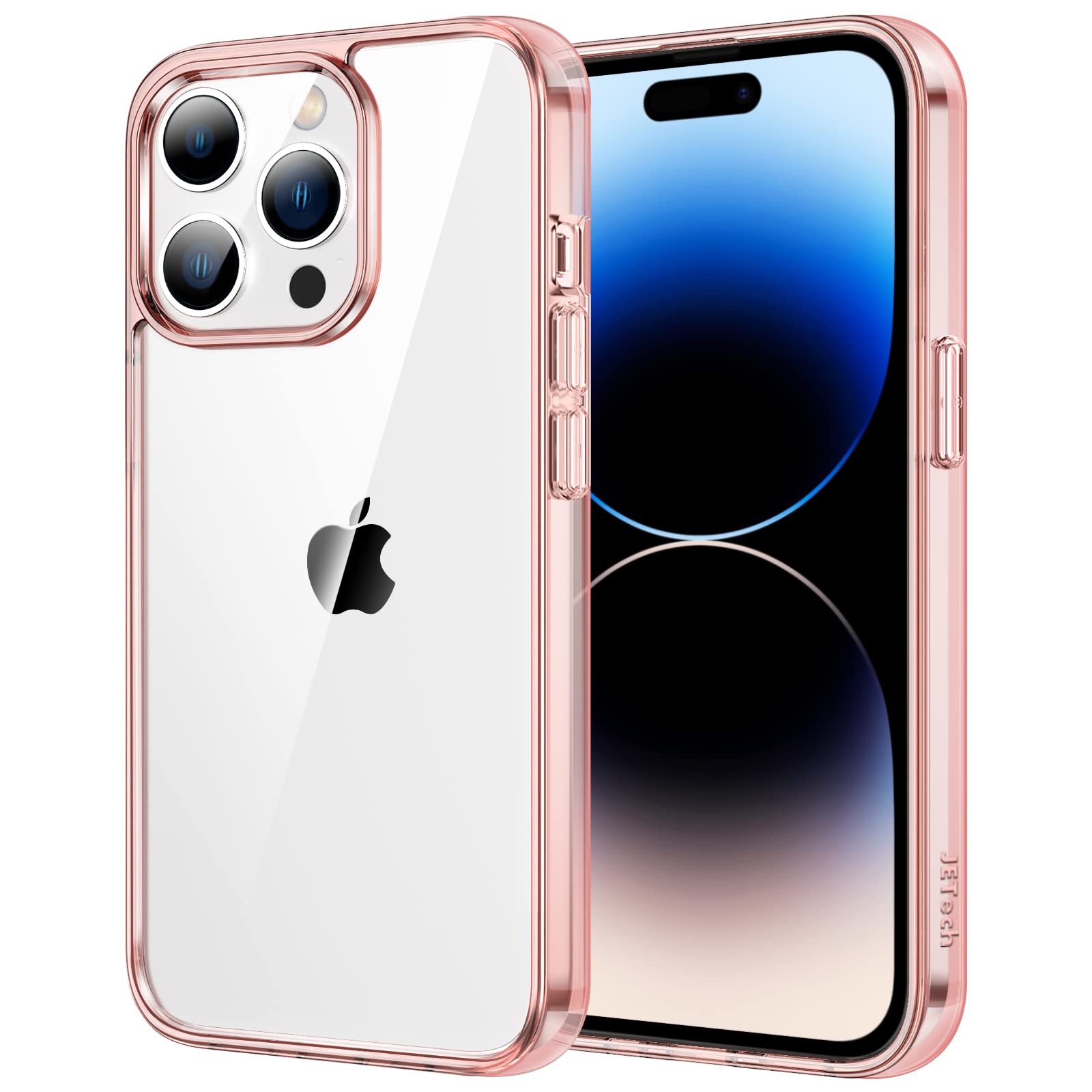 ・ローズゴールド iPhone 14 Pro Max 6.7インチ 3843D・・Color:ローズゴールド・互換性 iPhone 14 Pro Max 6.7インチ 用の特別デザインです。おデバイスに完全な保護を提供し、ワイヤレス充電をサ...