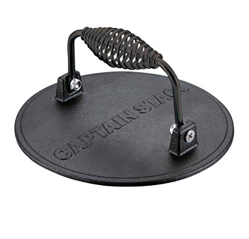 ・ブラック 外径170×高さ85mm ・製品サイズ:約外径170×高さ85mm・製品重量:約1.2kg・材質:本体/鋳鉄、ハンドル/鉄焼付塗装・原産国:中国説明 製品サイズ:約外径170×高さ85mm 製品重量:約1.2kg 材質:本体/鋳...