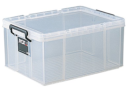 530M幅39×奥行53×高さ24.3cm・クリア 06_フタ式クリアケース ROX530M・・Style:530M幅39×奥行53×高さ24.3cm・サイズ:幅39×奥行53×高さ24.3cm・重量:1.9kg・材質:ポリプロピレン・原産...