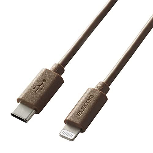 1ケーブル単体・ダークブラウン MPACLI10DB・・Color:ダークブラウンStyle:1ケーブル単体・iPhoneやiPod、iPadなどのLightningコネクター搭載機器とUSB TypeCTM端子を搭載しているパソコン及び充...