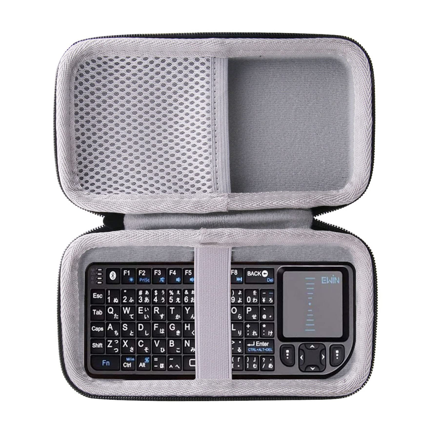 収納ケース用のミニ betooth キーボード保護収納ケース・材質：耐久性のある高級ハードEVA素材、優れた肌触り、中身の柔らかい保護。：耐久性のある高級ハードEVA素材、優れた肌触り、中身の柔らかい保護。・用途：保管保護、汚れ、衝撃、磨耗...