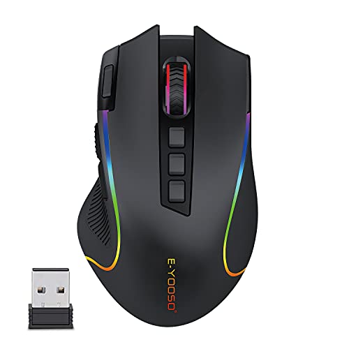 ・ブラック X11・??.4G無線+B有線ダブルモードマウス?このマウスの背面からBコネクタを外し、電源スイッチを「on」に設定するだけで。高速応答、ゼロ遅延で無線接続を実現できます。.4GHz無線伝送により、最大10の範囲で自由に移動でき...