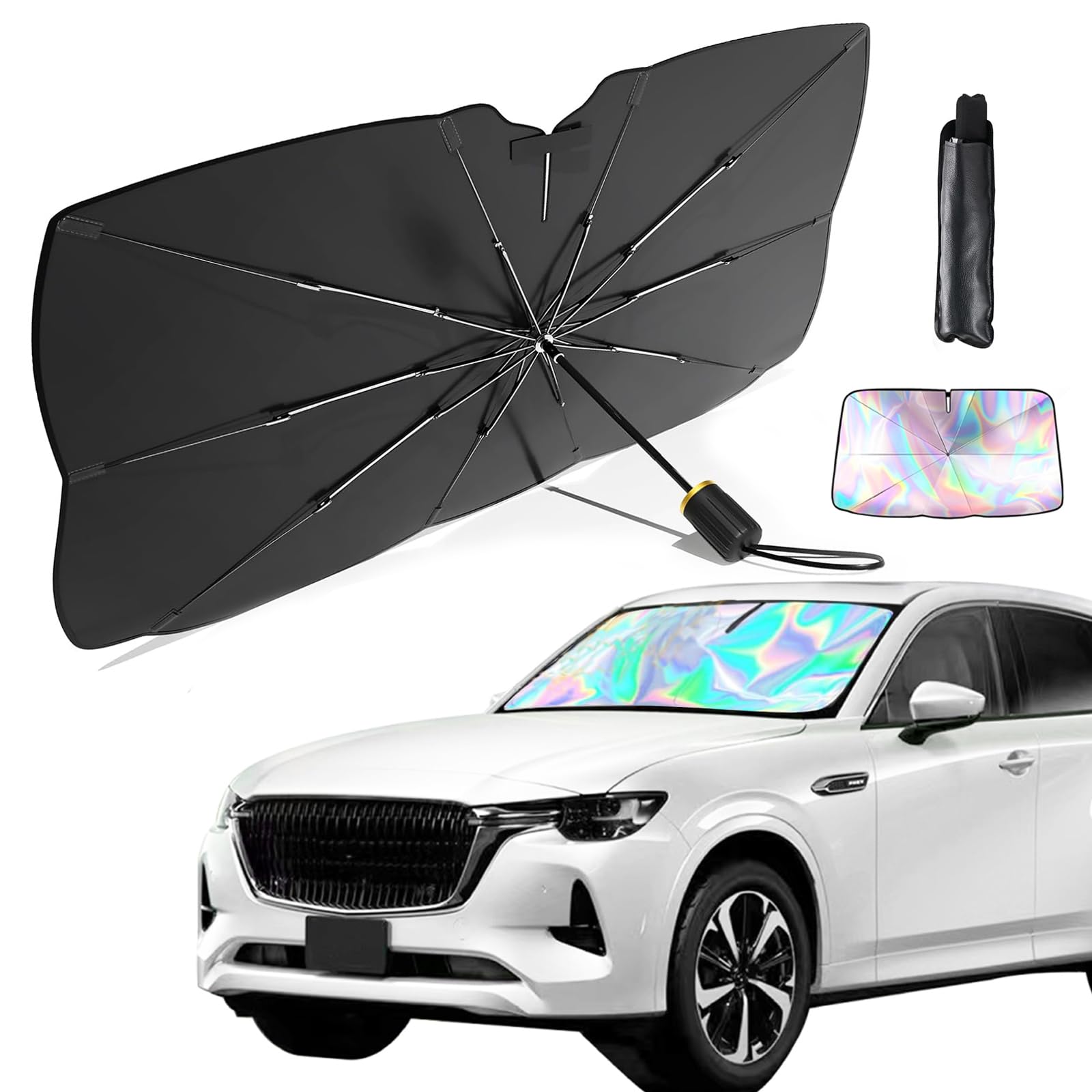 ・ 135*75 ・・ize:135*75・?04年最新モデル&傘型サンシェード最新モデル車用サンシェードは、宇宙分野の先進的なナノテクノロジーを採用し、フロント部のサンシェードにナノチタニウムシルバーをコーティングし、虹のような鮮やかなカ...