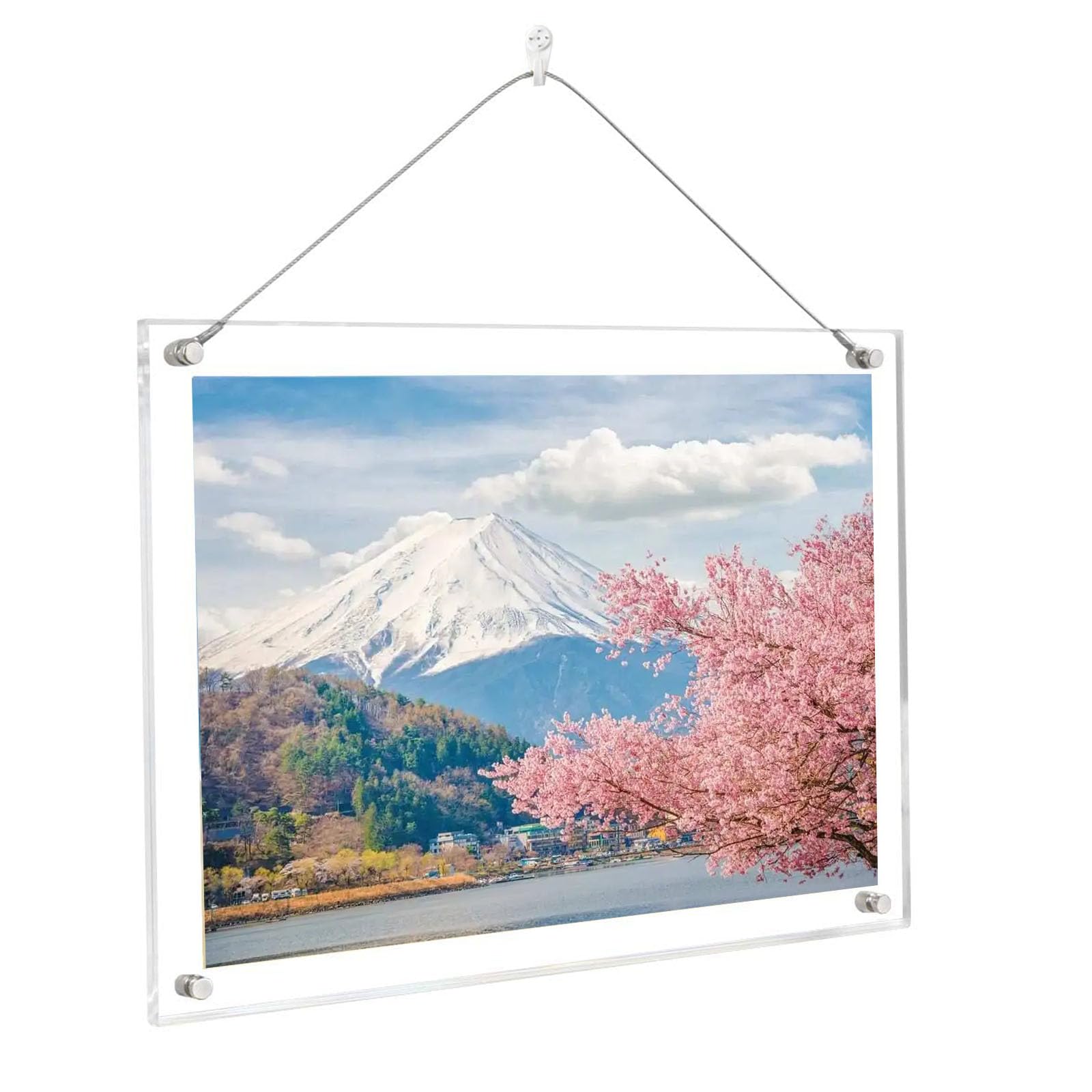 全透明・A515.*0.3M ・・olor:A515.*0.3M・フォトフレーム仕様写真収納サイズは15.c×0.3c、フォトフレームサイズ18.c×4c 。A5サイズ。 厚みは3+3。写真、またはポストカード、雑誌、絵画、賞状を展示する事...