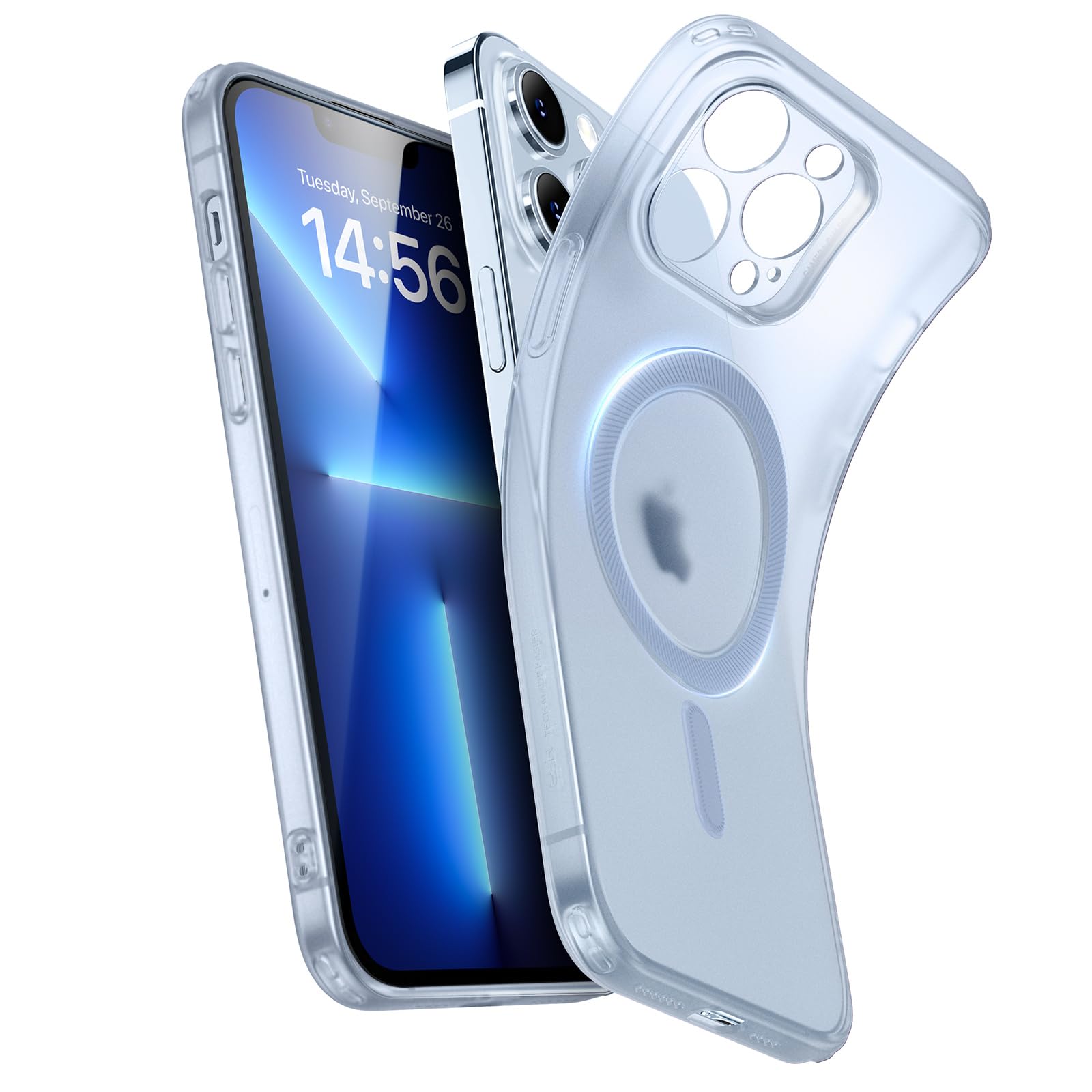 ・ブルー+Masafe 13 ro Max 8135314051・・ze:13 ro Maxlor:ブルー+Masafe・互換性ihone 13 ro Max 専用です。超薄型の押しやすいボタンを備え、かつ精密なスピーカーとポートのカットア...