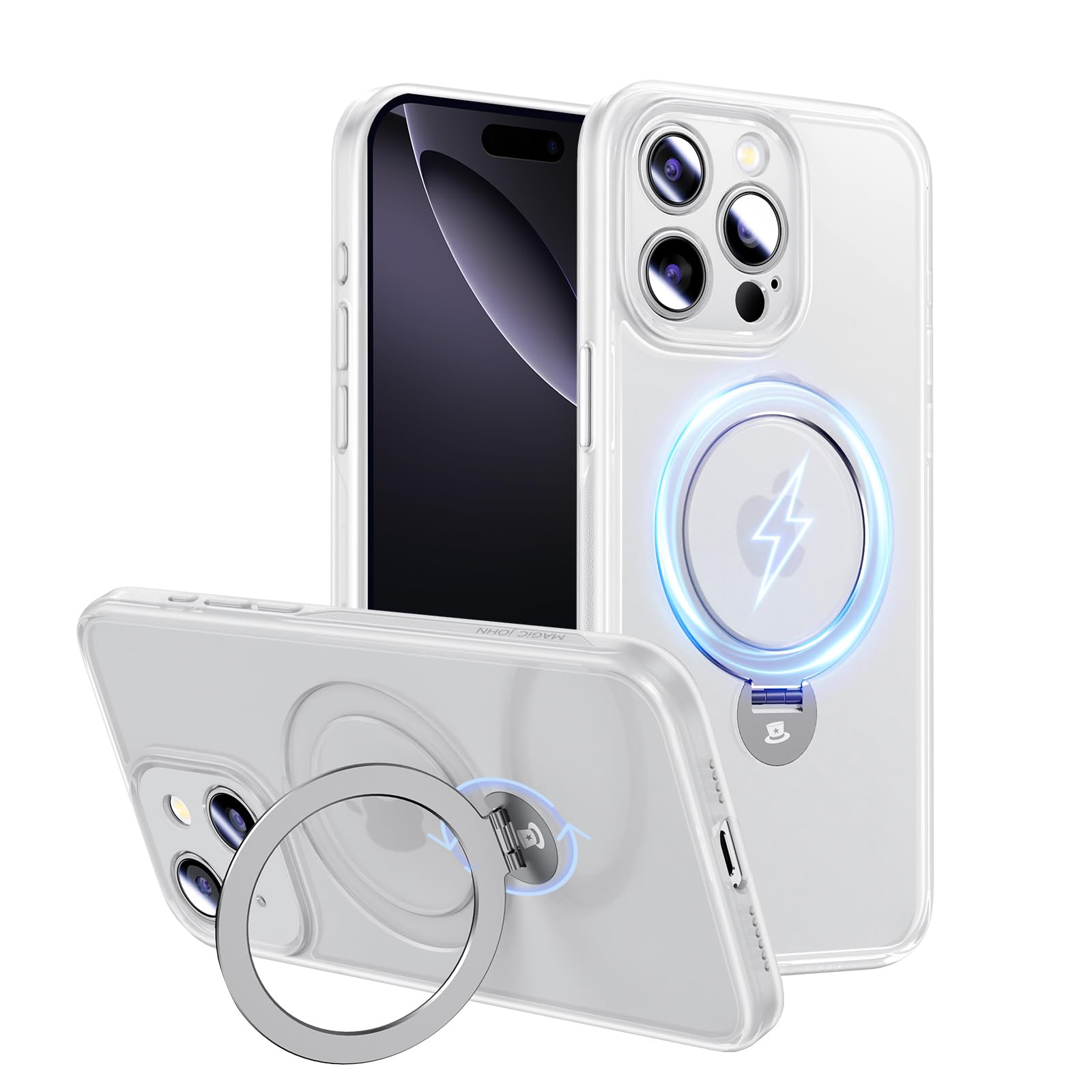 ・ホワイト ihone 16 ro Max 6.9インチ ・対応端末ihone 16 ro Max 6.9インチ用 3眼レフ。設定 ＞ 一般 ＞ 情報 ＞機種名で確認できます・こだわる設計素材に厳選されたUを採用し、職人によるこだわりぬいた...