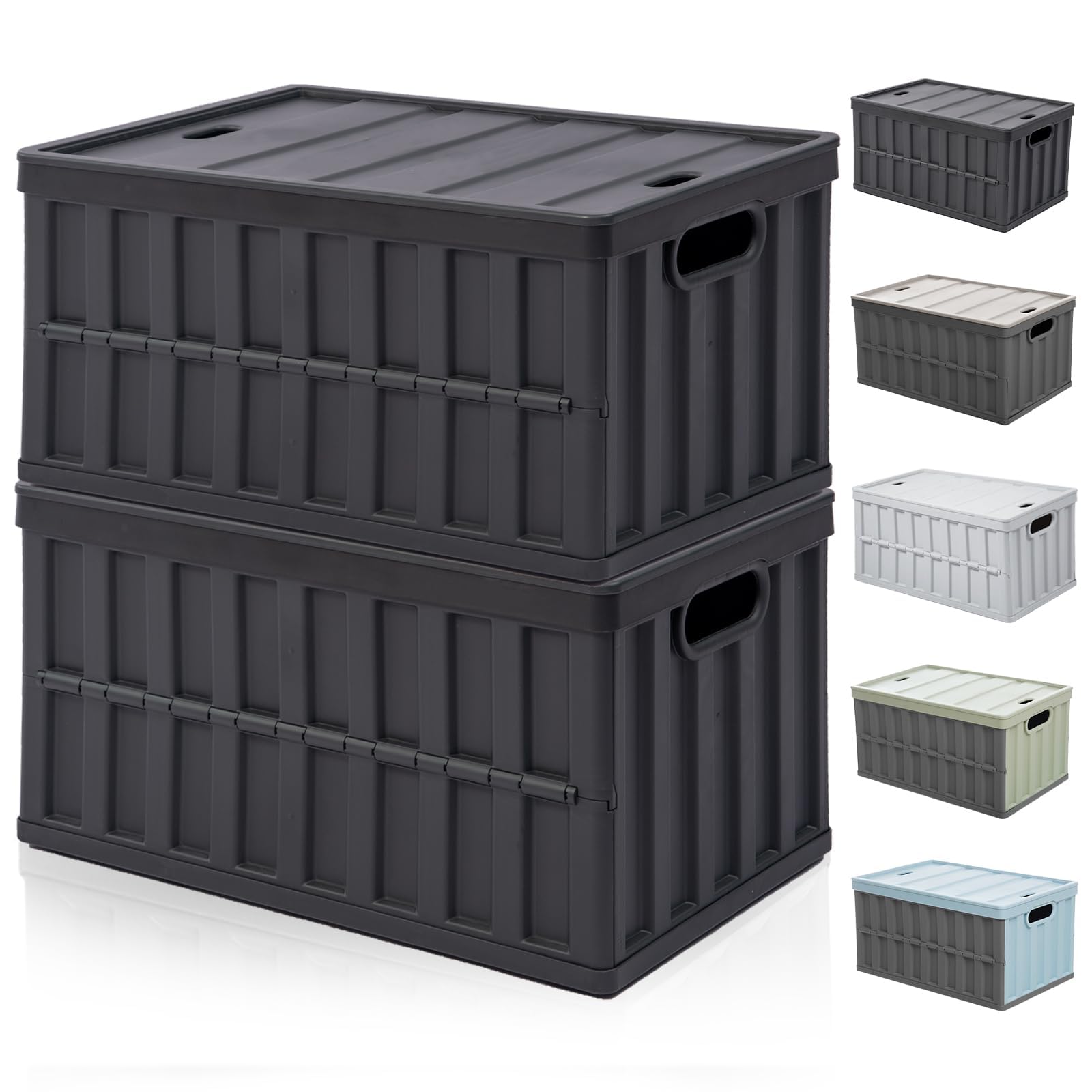 Desin・ブラック2個 64L*2個セット 1NX6275BB2・・:ブラック2個ze:64L*2個セット・スタッキング&大容量積み重ねて使えるのでスペースも活用し収納力も大幅にU!小物から衣類までたっぷり収納できる。底部のスロット設計に...